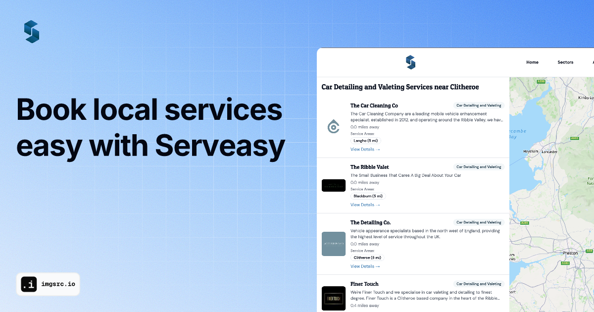 Serveasy | Find & Book Local Service Providers Across the UK